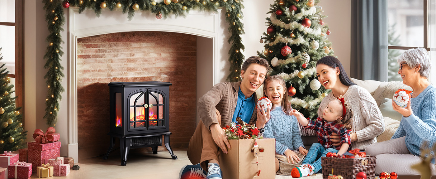 Air Choice Infrared Space Heater, 1500W PTC Portable Electric Heaters ...